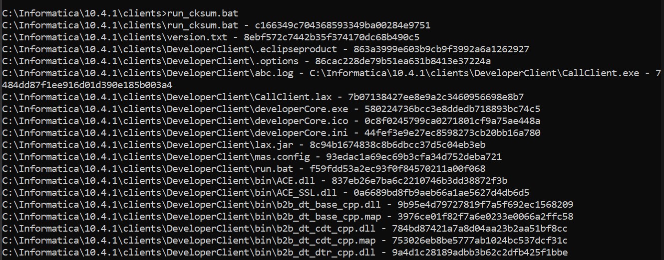 HOW TO: Collect checksum of all of the files recursively in Windows