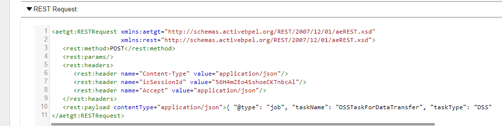 HOW TO: Pass json parameter for POST request to external api calls in CAI