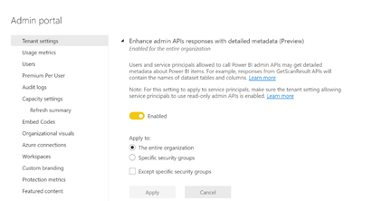 HOW TO: Enable Preview in Microsoft Power BI