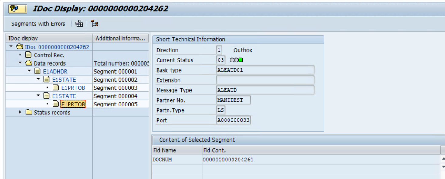 HOW TO: Generate 'aleaud' acknowledgement IDOCs when writing idocs to SAP