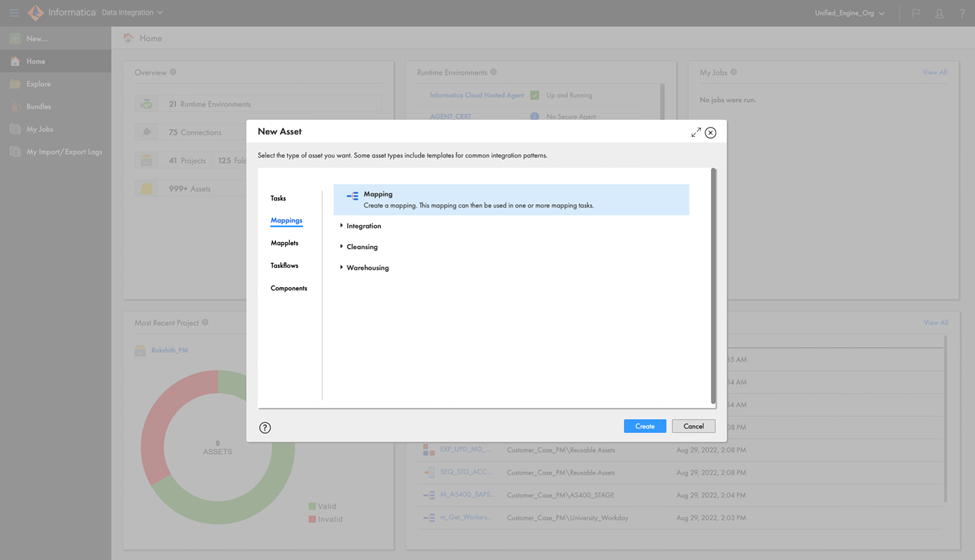 CDI-Elastic UI changes with Advanced Integration
