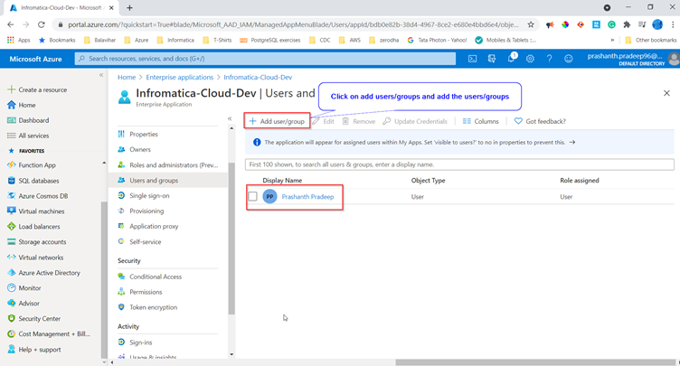 HOW TO: Configure SAML SSO in Informatica Cloud using Microsoft Azure AD