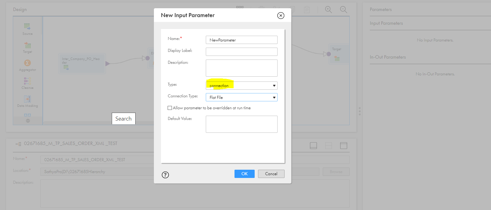 HOW TO: Provide completely parameterized connection properties in IICS flat file connection?
