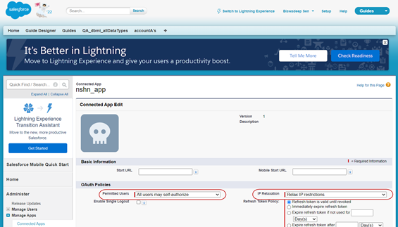 HOW TO: Configure a connected app for a Salesforce Mass Ingestion ...