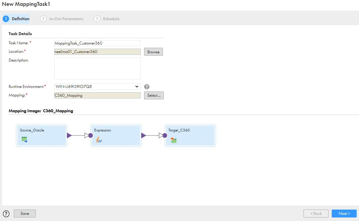 C360 SaaS - Automate Inbound integration
