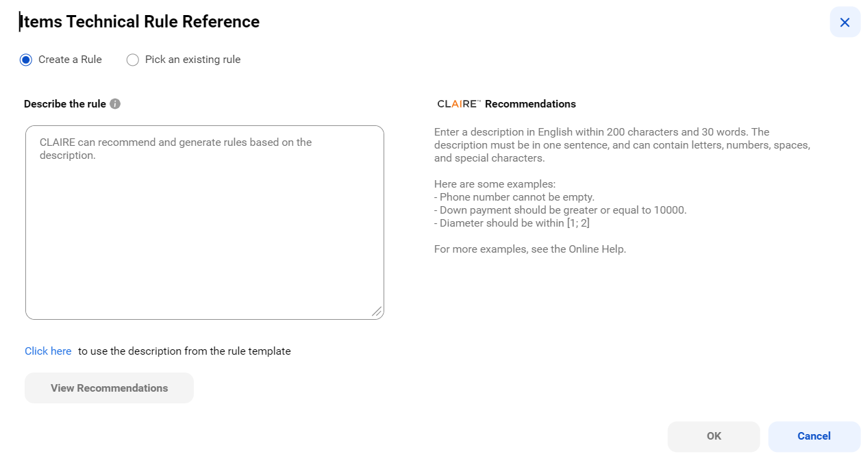 FAQ: Can CDGC create a rule via CLAIRE in DQ Rule Template for checking Uniqueness of data?