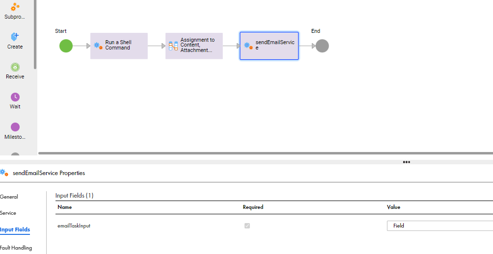 HOW TO: Read a zip/pdf file and email as an attachment in the middle of ...