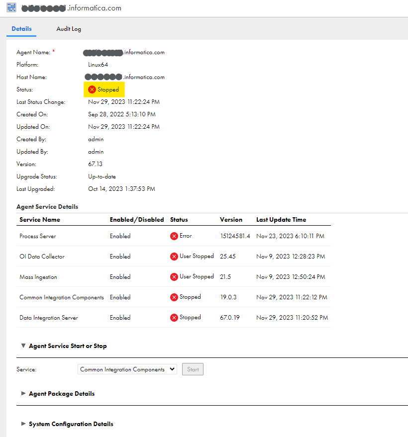 HOW TO: Do a clean restart of the Secure Agent in the Linux server in IICS