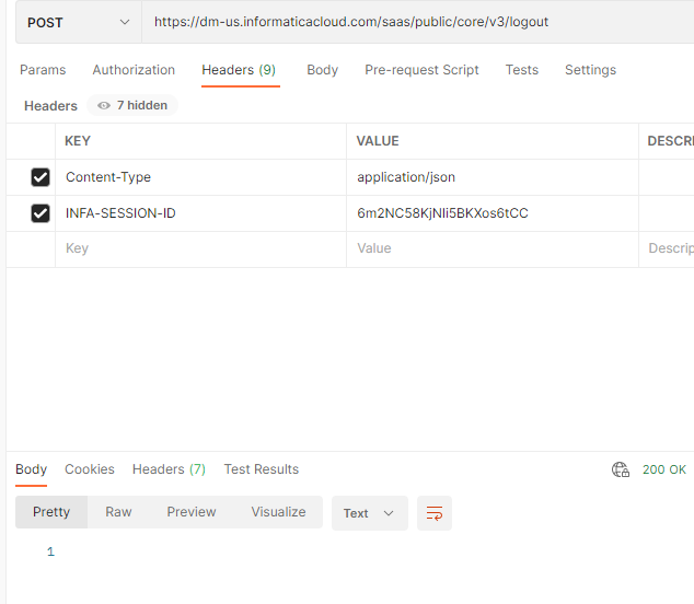 HOW TO: Run Informatica Reference 360 REST APIs using POSTMAN in R360