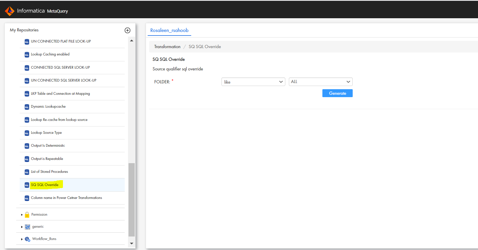 FAQ: How to find schema and table details being used in a session?