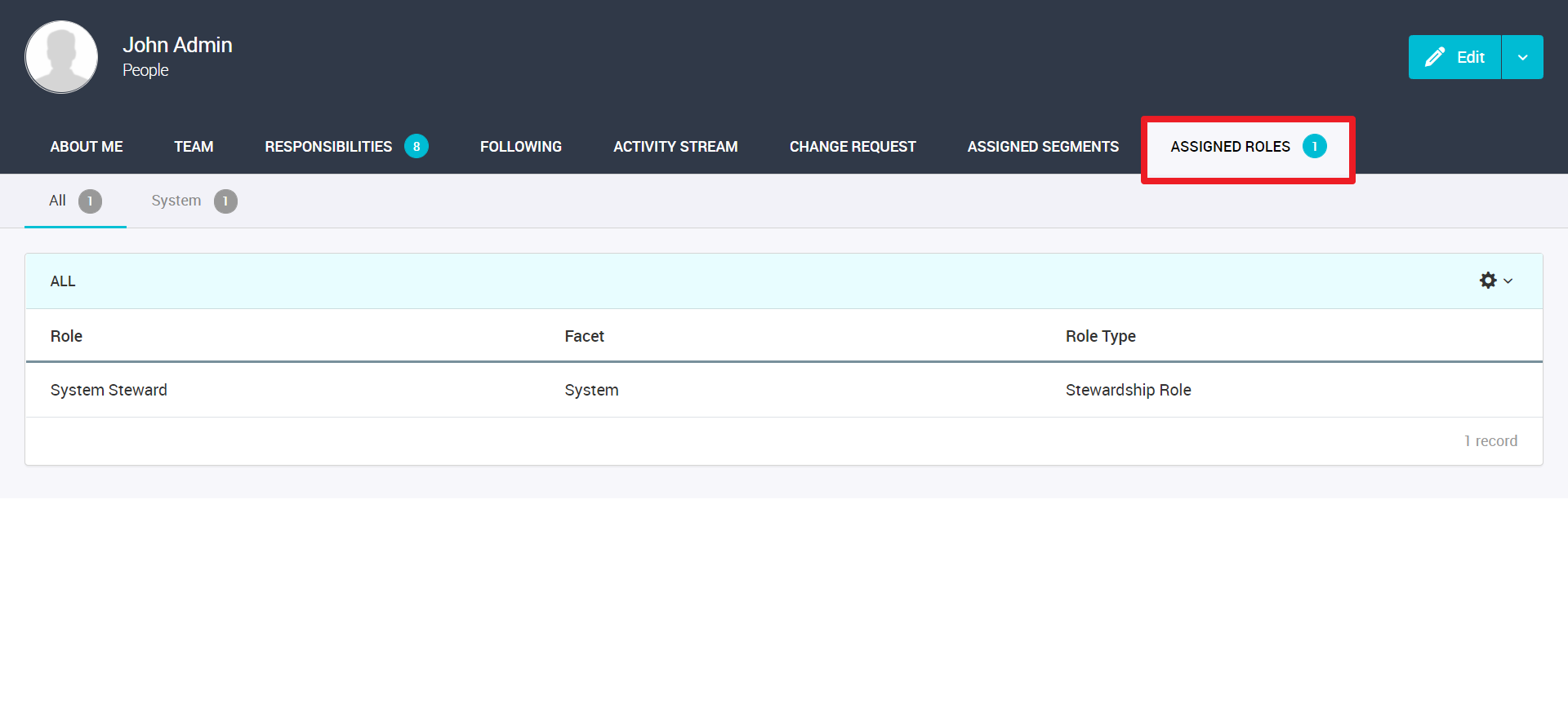 Axon 7.2 : Configure Role Assignments and view Predefined List of Users ...