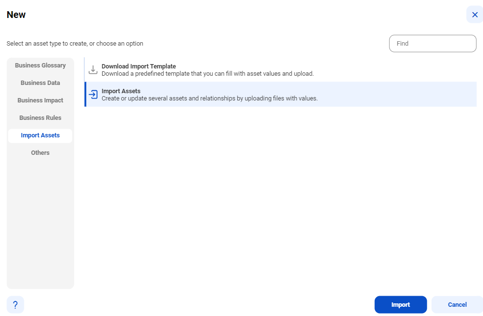 How to Bulk Export and Reimport the exported Assets in CDGC?