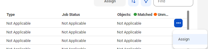 How does connection assignment work for IICS resource in CDGC?