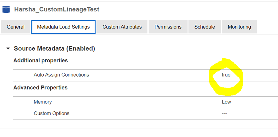 Steps to create custom lineage with examples