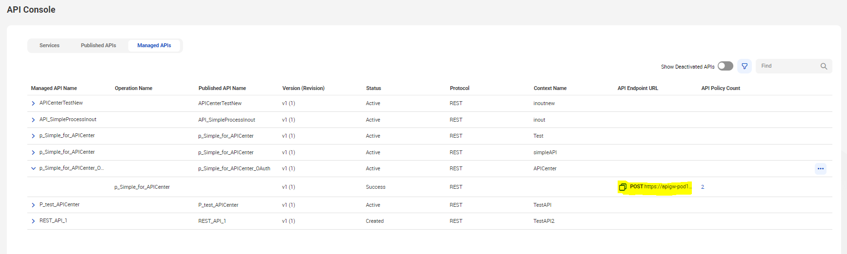 HOW TO: Create a Managed API using Informatica API center and invoke it ...