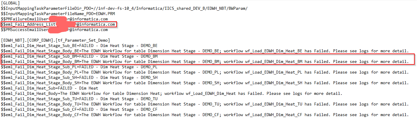 HOW TO: Implement parameter set in IICS