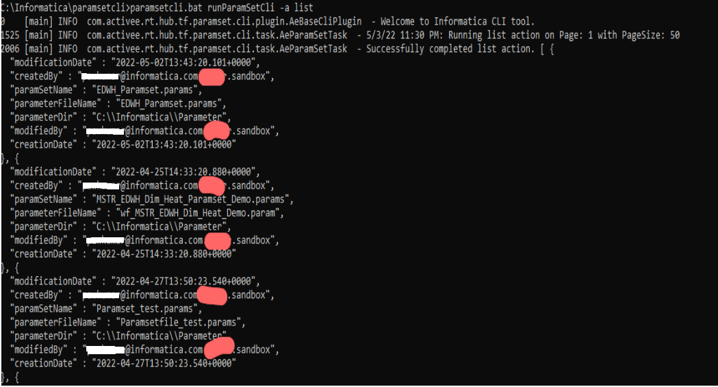 HOW TO: Implement parameter set in IICS