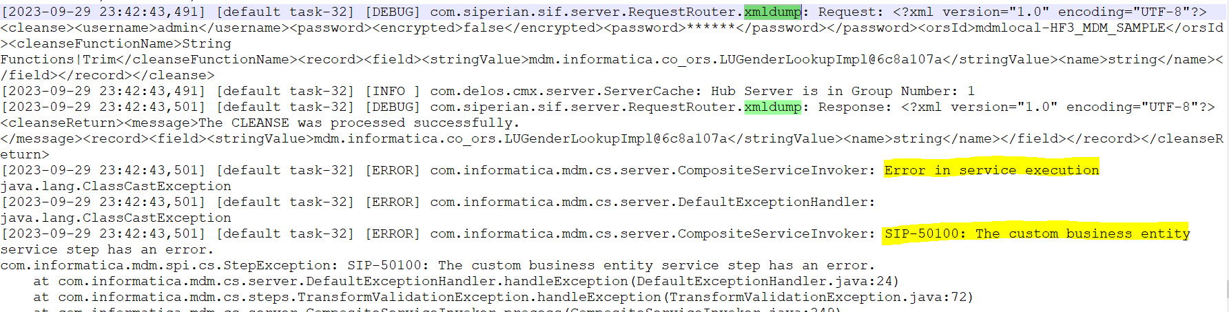 HOW TO: Debug cleanse transformation issues in E360