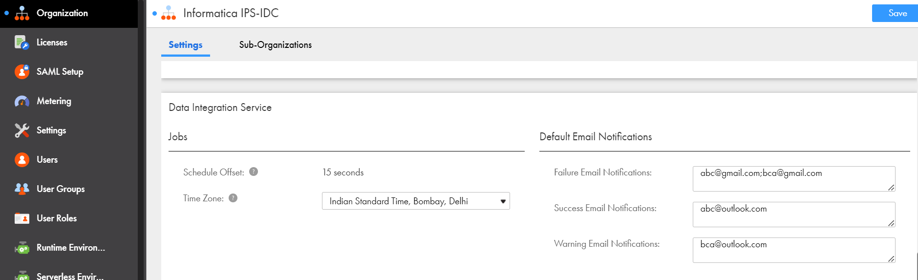 HOW TO: Configure Email notification at organization level in ...