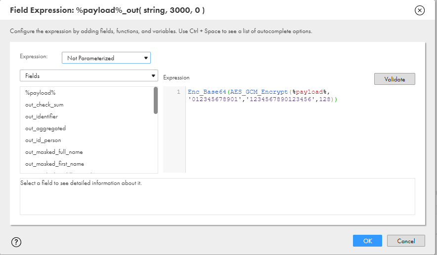 HOW TO: Encrypt all fields in a CDI mapping using parametrized and non-parametrized fields target
