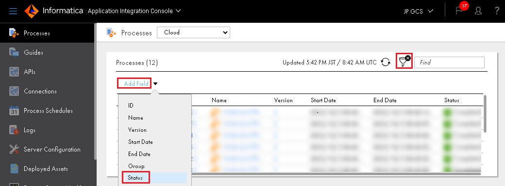 HOW TO: Steps to check IICS job status