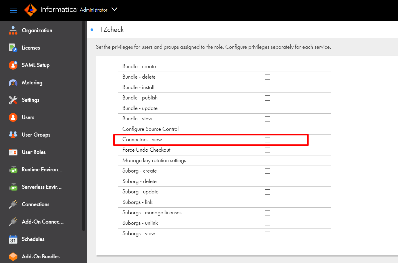 ERROR: "You do not have sufficient privileges or permissions to access the requested asset ...