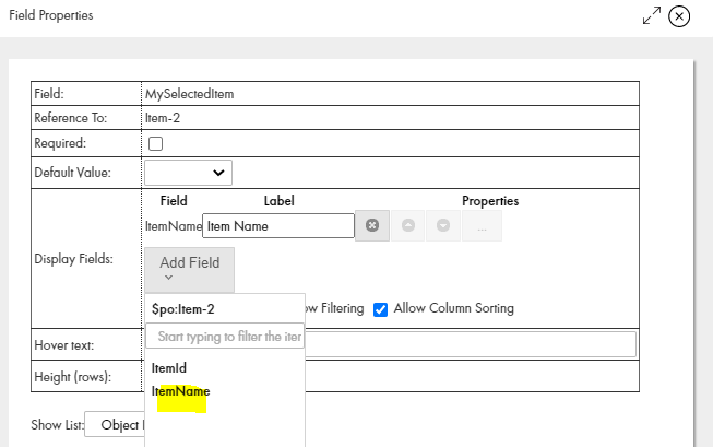 HOW TO: Create a dropdown in CAI Process Guide