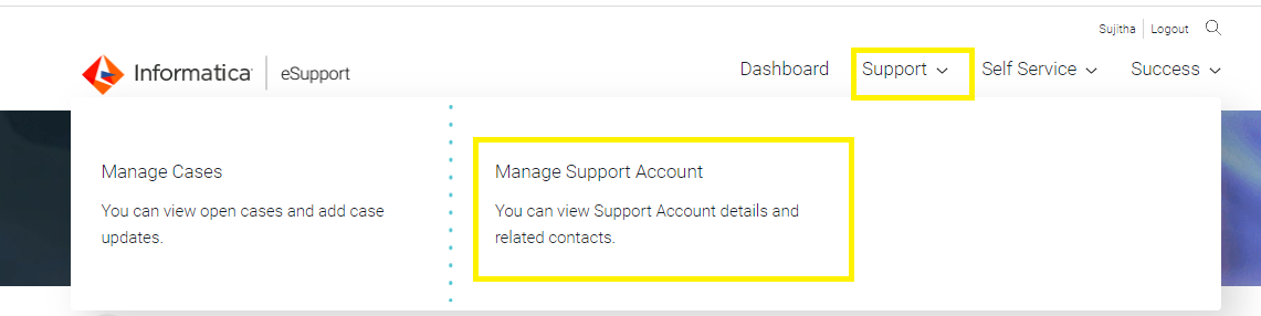 How can a primary contact add/update contacts in a Support Account on ...