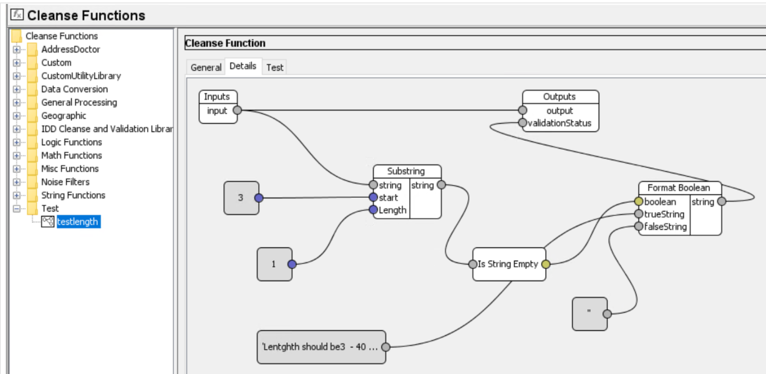 HOW TO: Configure a MDM Cleanse Function for validating length of a field value