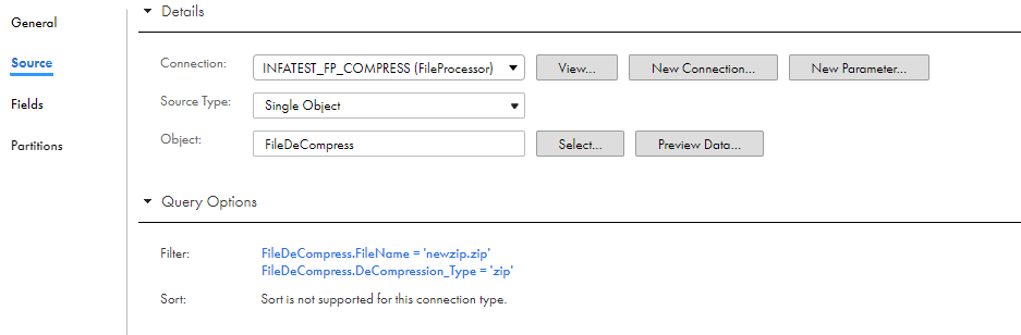 HOW TO: Compress and decompress files in the local system using File Processor Connector in CDI