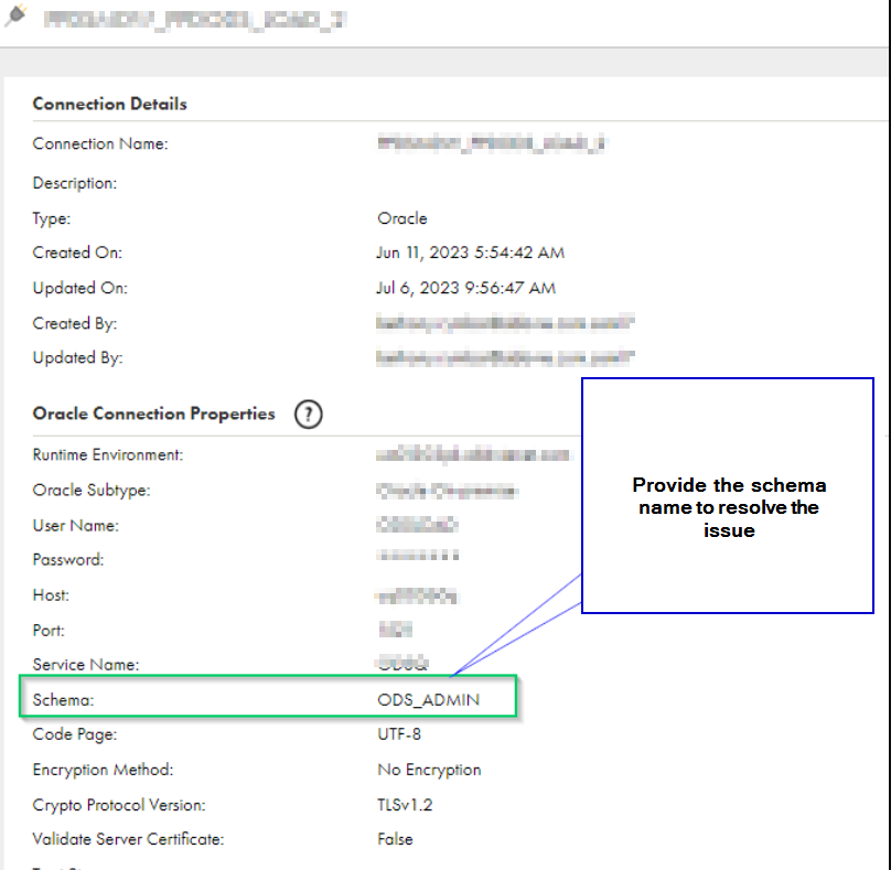 ERROR: "ORA-00942: table or view does not exist" while Oracle Jobs fail in CDI