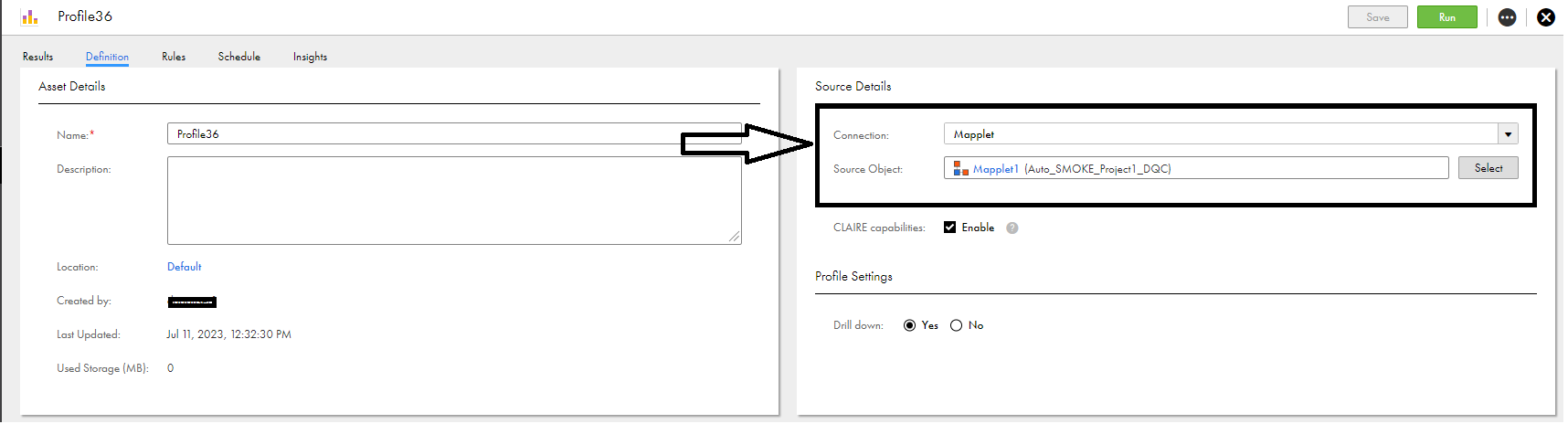 HOW TO: Create Profile on Mapplet in IICS