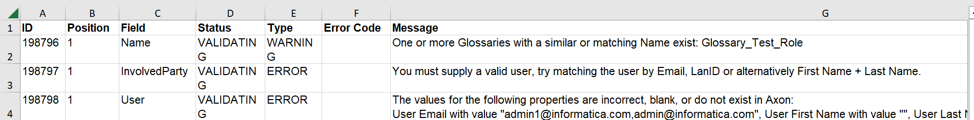 Steps to troubleshoot bulk upload issues