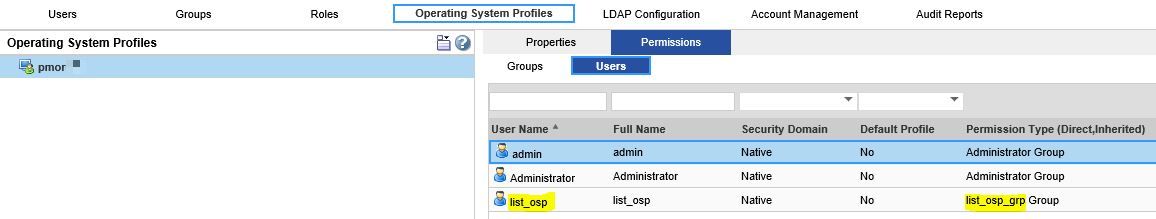 HOW TO: allow a user to assign an OS Profiles to a folder