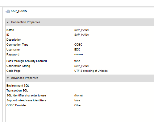 Configuring SAP HANA DB Scanner in Enterprise Data Catalog