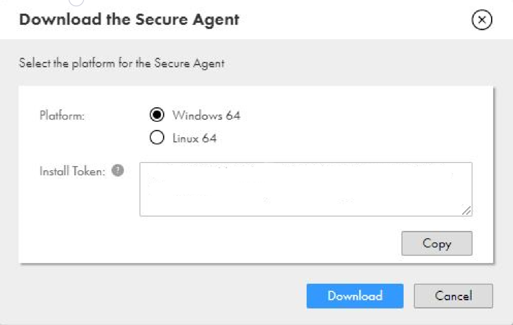 HOW TO: Install a secure agent on a Windows machine