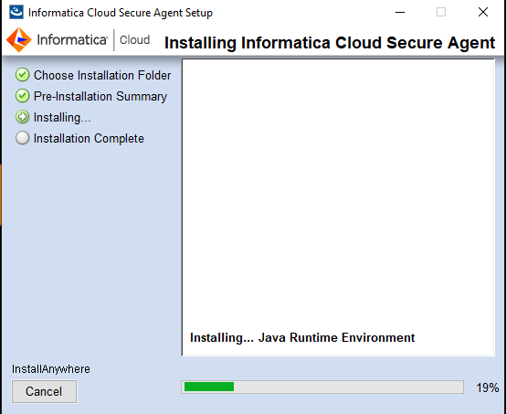 HOW TO: Install a secure agent on a Windows machine