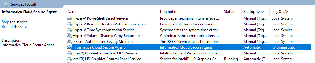 HOW TO: Restart the Secured Agent from Windows services and ...