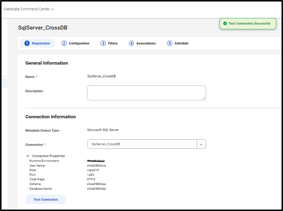 Building the Lineage for SQL Server Stored Procedure which insert data across Database in CDGC
