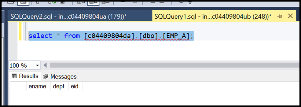 Building the Lineage for SQL Server Stored Procedure which insert data across Database in CDGC