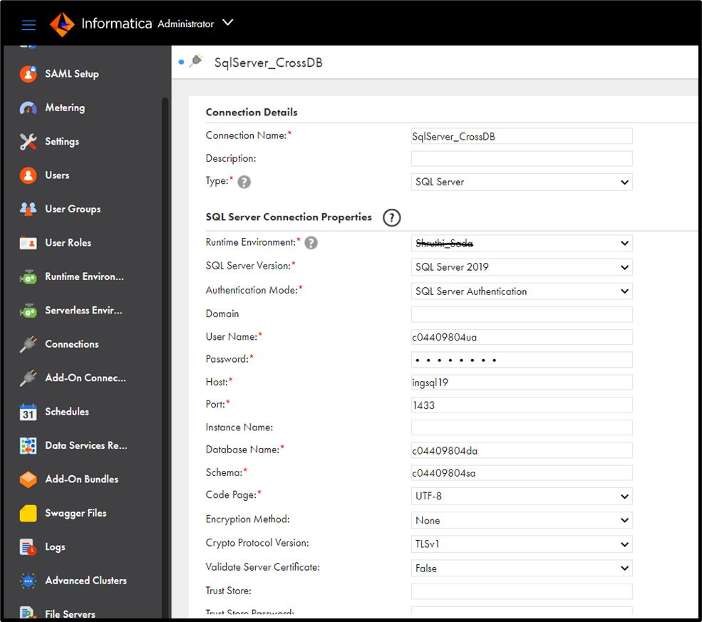 Building the Lineage for SQL Server Stored Procedure which insert data across Database in CDGC