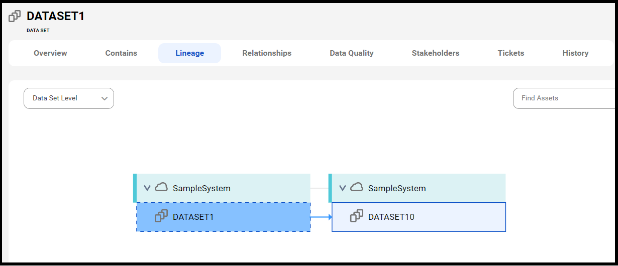 HOW TO: Create a custom lineage between Datasets in CDGC