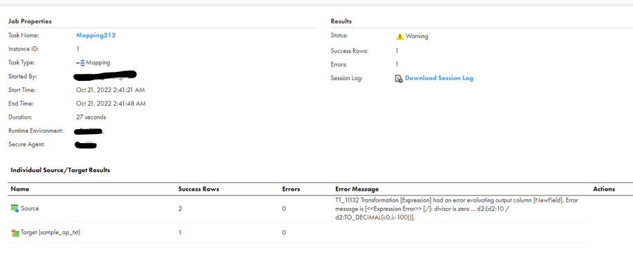 Default Value Property In Expression Output Fields