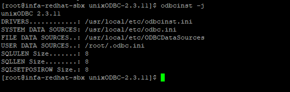 How to create an ODBC Connection with Linux Secure Agent in IICS