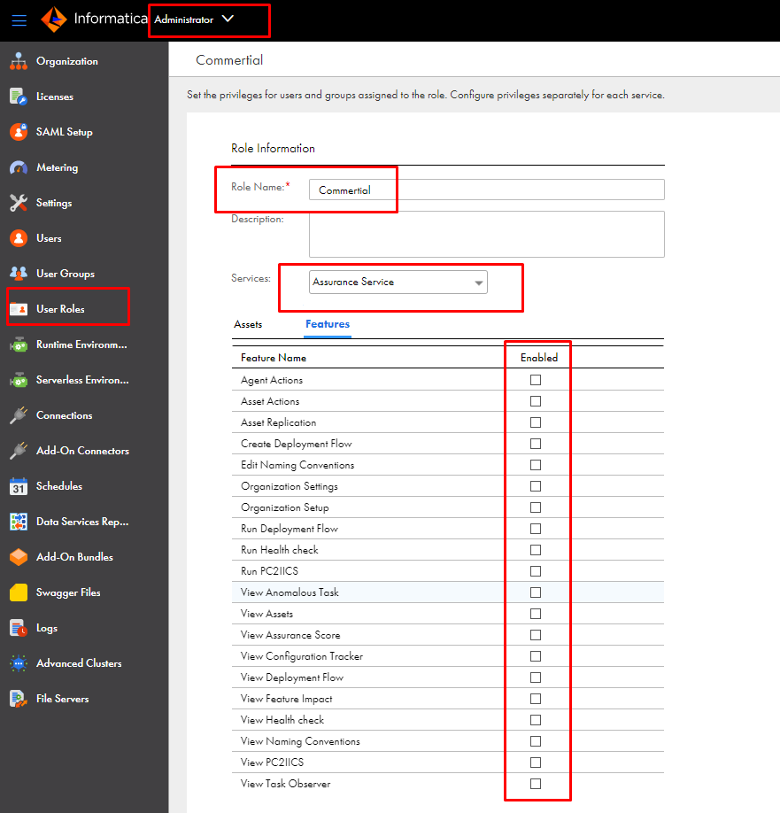 FAQ: Why a user is not able to see an option in Assurance package ...