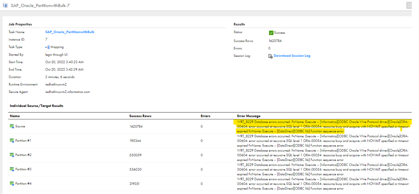 Error Ora 00604 Error Occurred At Recursive Sql Level 1 Ora 00054
