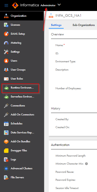 HOW TO: Spin a new Version of Data Integration Server (DIS) using IICS