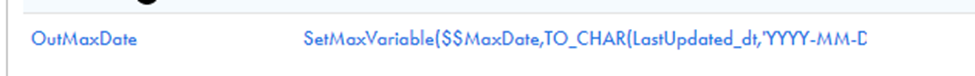 CDI Parameterization with Parameter File
