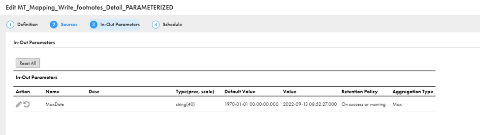 CDI Parameterization with Parameter File