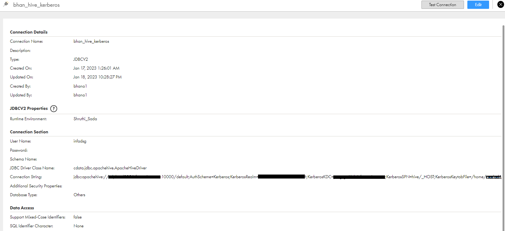Extracting metadata from Kerberos enabled Hive in CDGC using JDBC catalog source